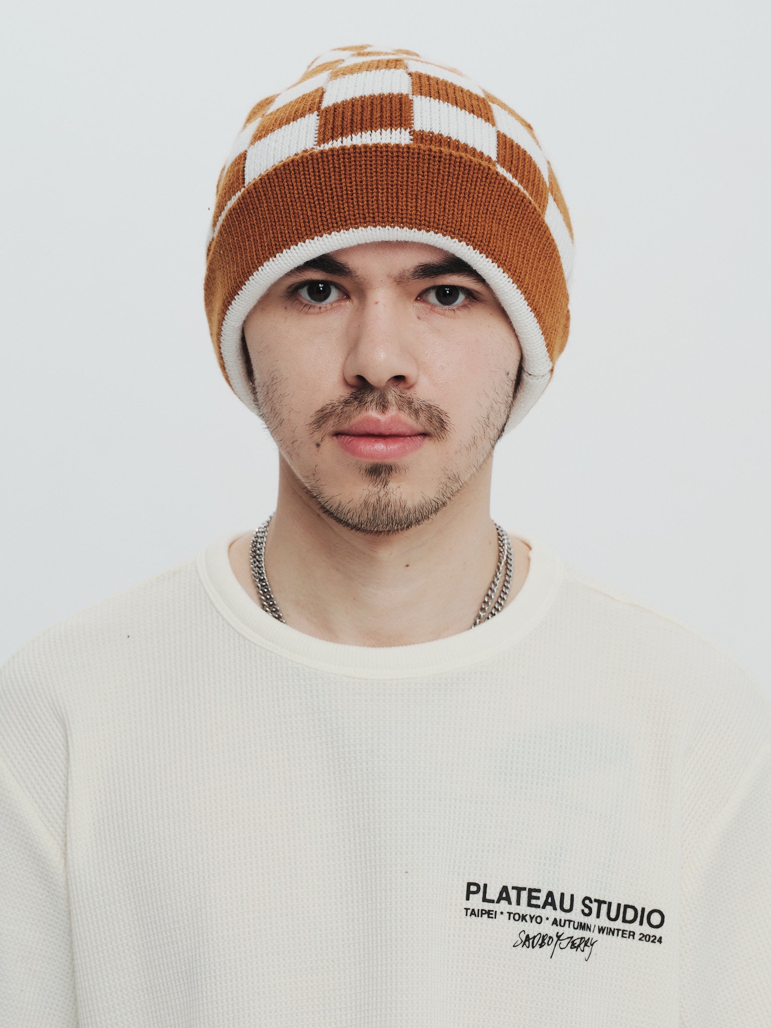 Check beanie – PLATEAU STUDIO