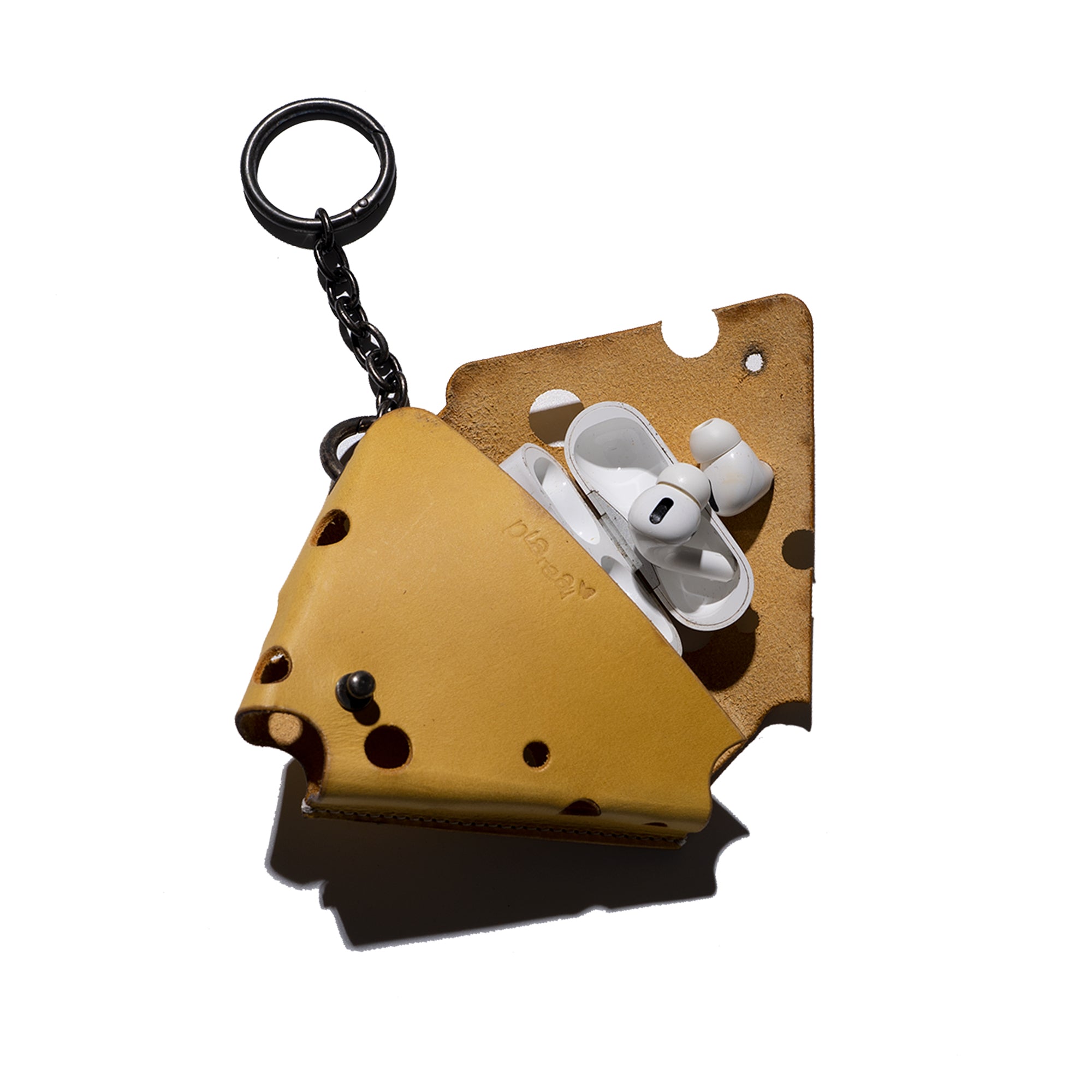 air pods keychain - cheese – PLATEAU STUDIO