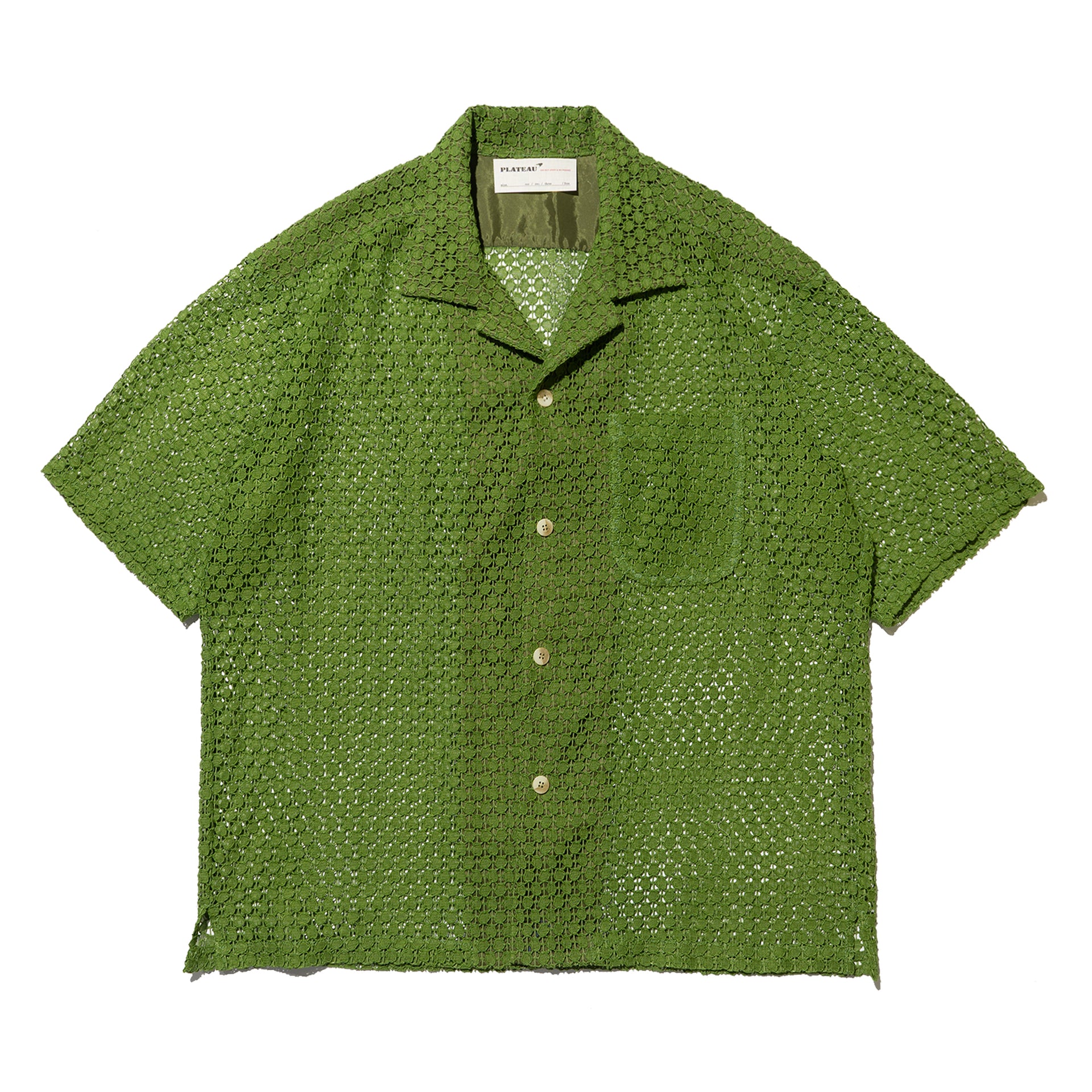 grass lace shirt – PLATEAU STUDIO