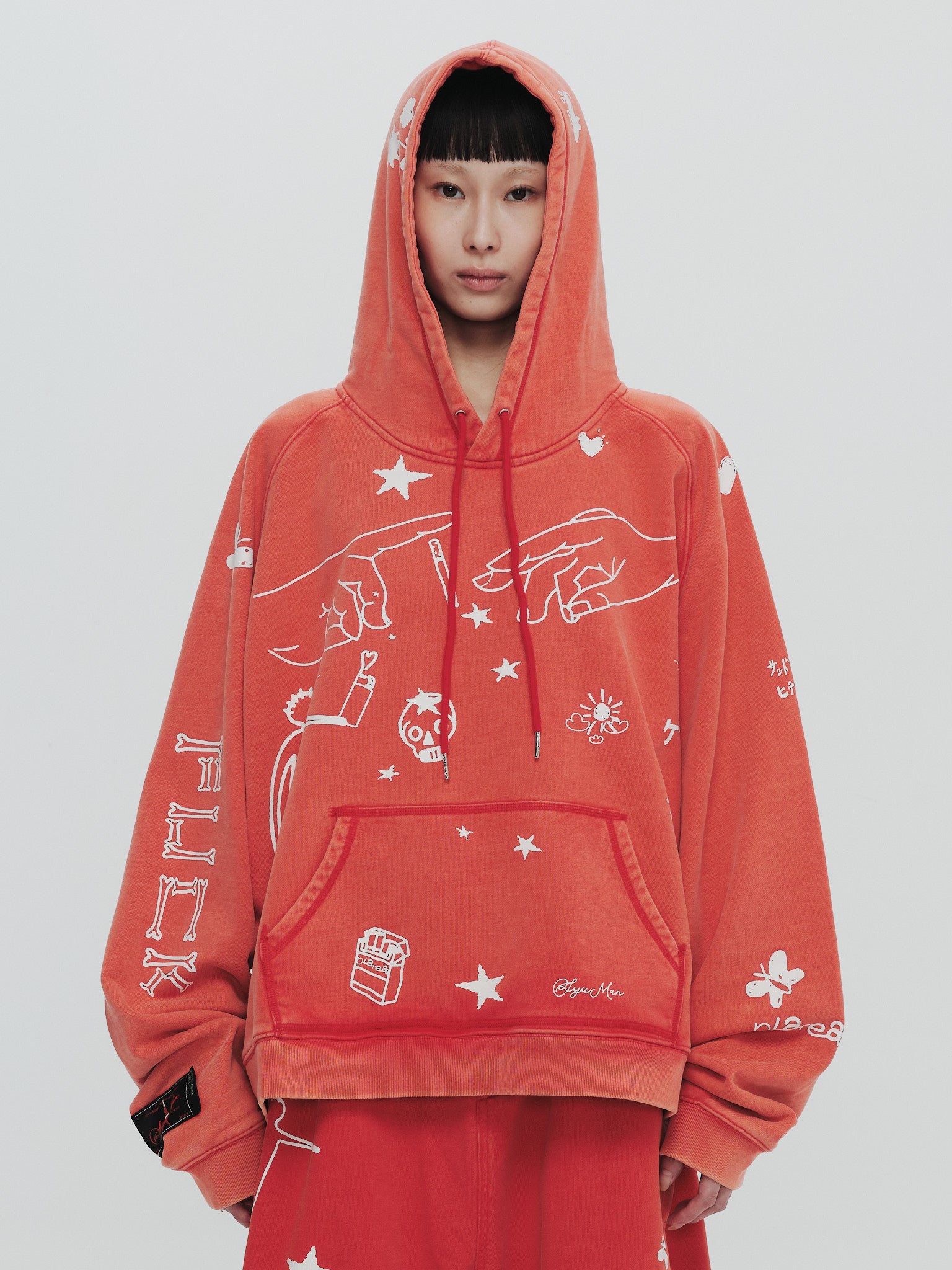 x SYU. Man illustrator hoodie – PLATEAU STUDIO