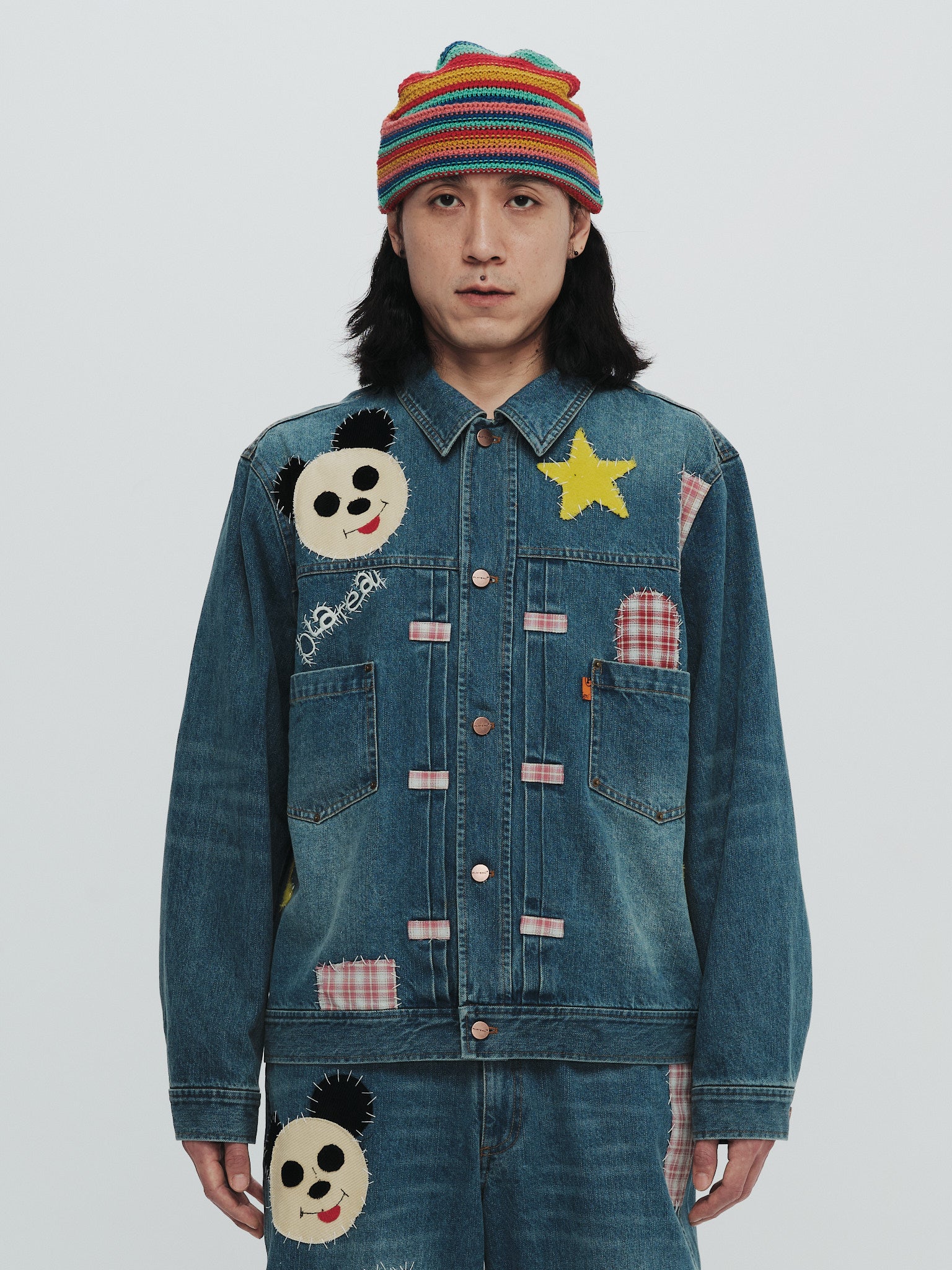 Patch denim jacket – PLATEAU STUDIO