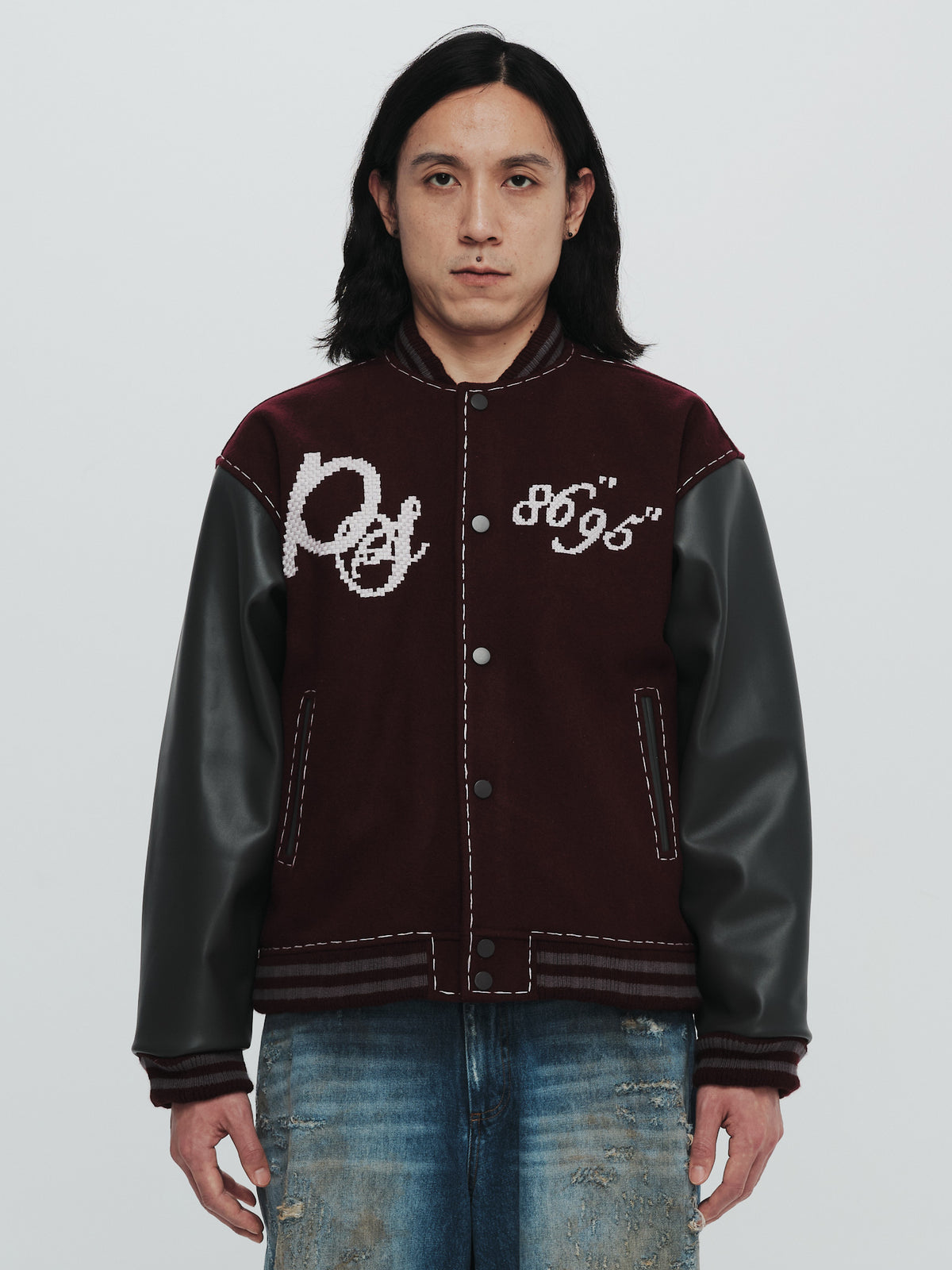 x SYU. Man varsity jacket – PLATEAU STUDIO