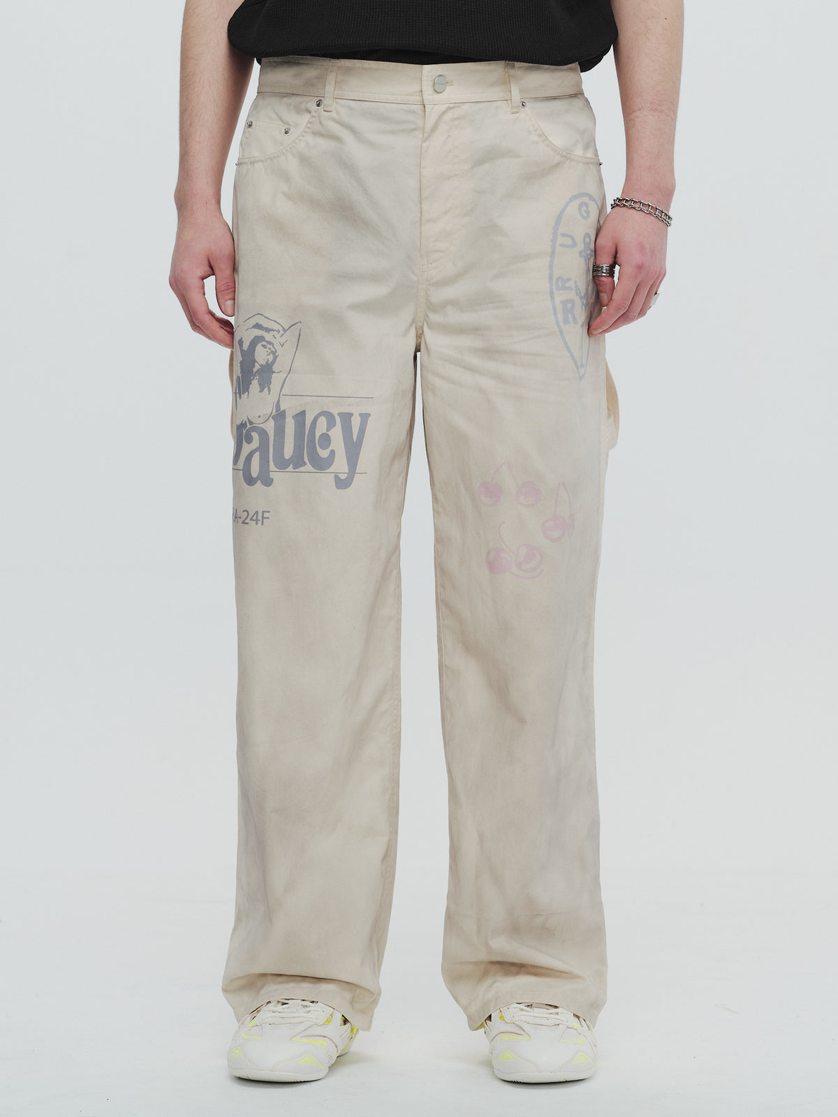 Vintage printing pants – PLATEAU STUDIO