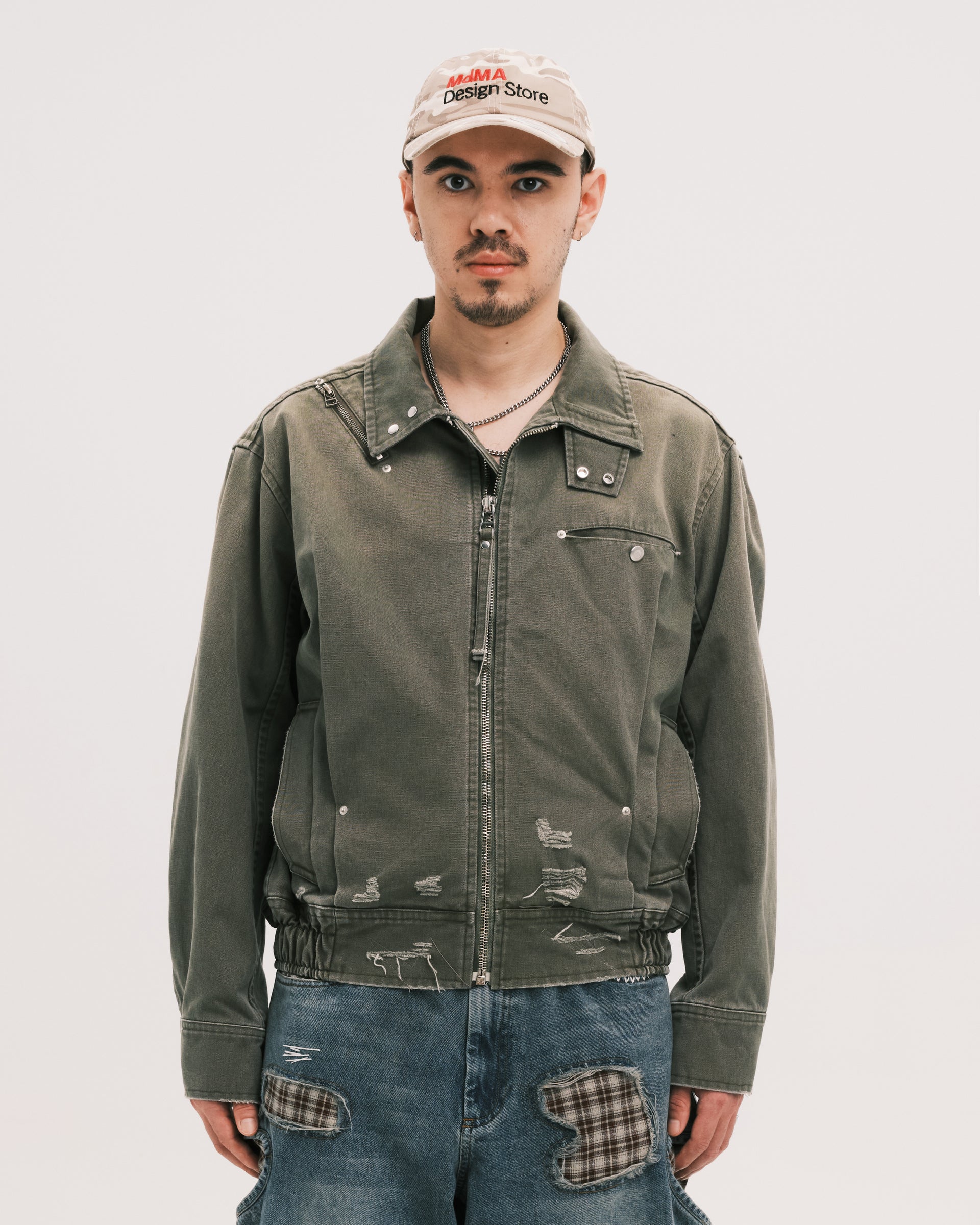 Tucked worker jacket – PLATEAU STUDIO