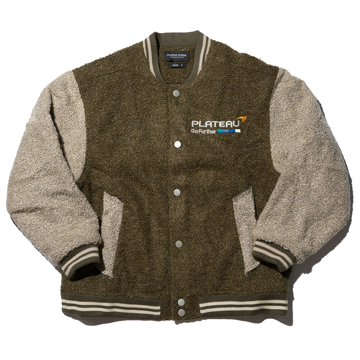 fluffy stadium jacket – PLATEAU STUDIO