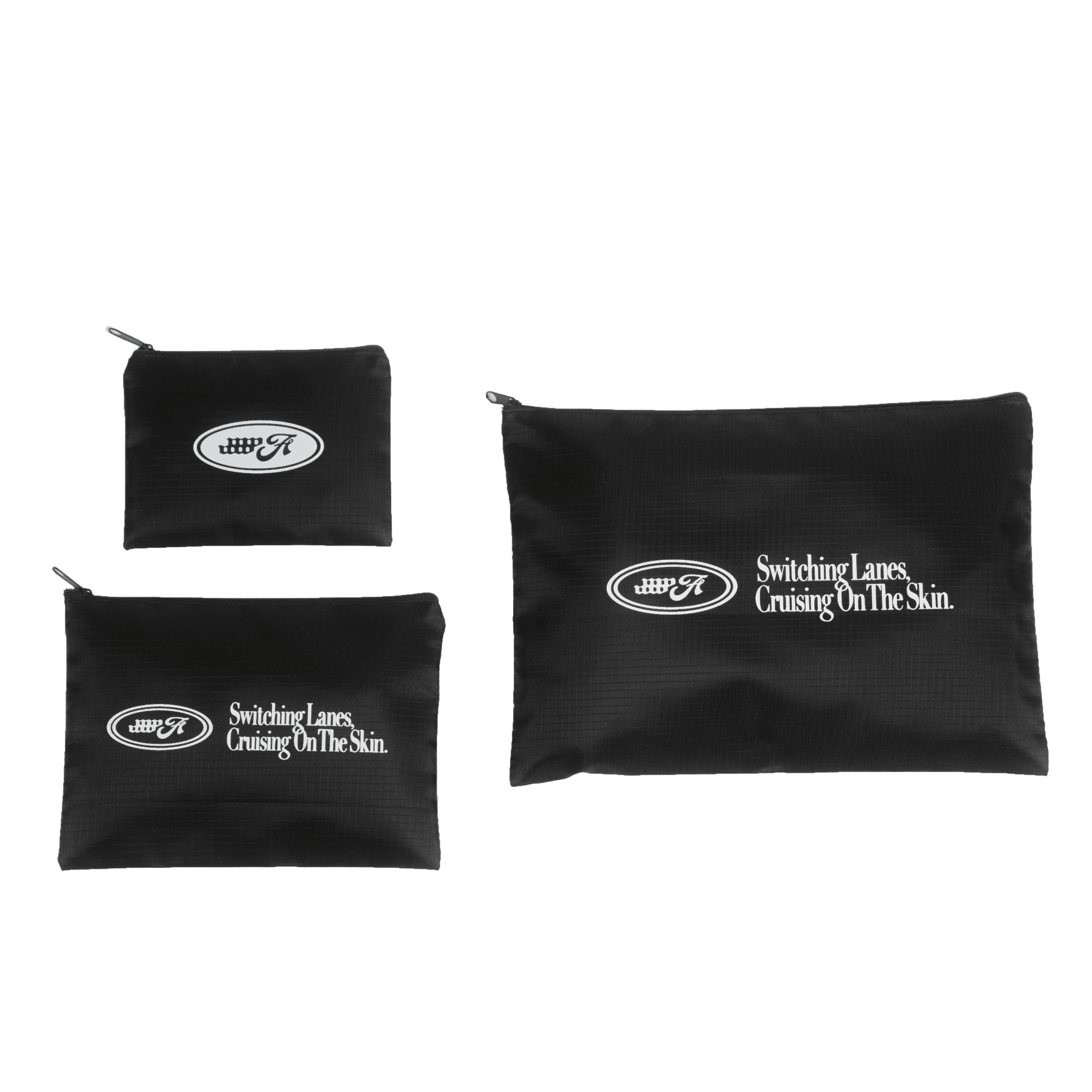 Emblem Logo Travel Pouch Set – PLATEAU STUDIO